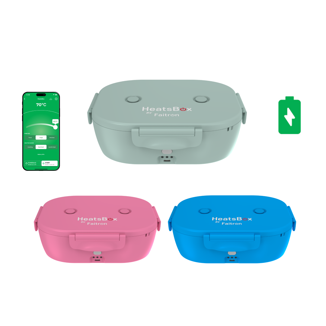 HeatsBox GO Light – The First Smart Heating Lunchbox for Kids